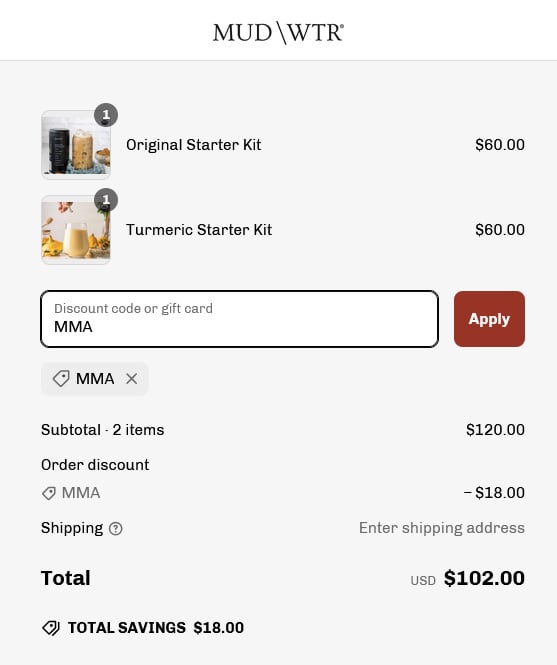 MUDWTR Discount Code MMA (43% Off) | December 2025 - MMANUTS